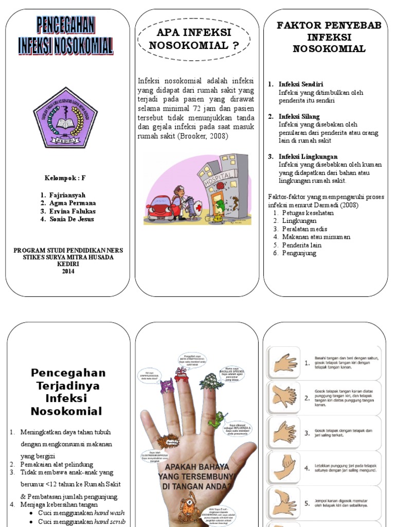 Leaflet Infeksi Nosokomial | PDF