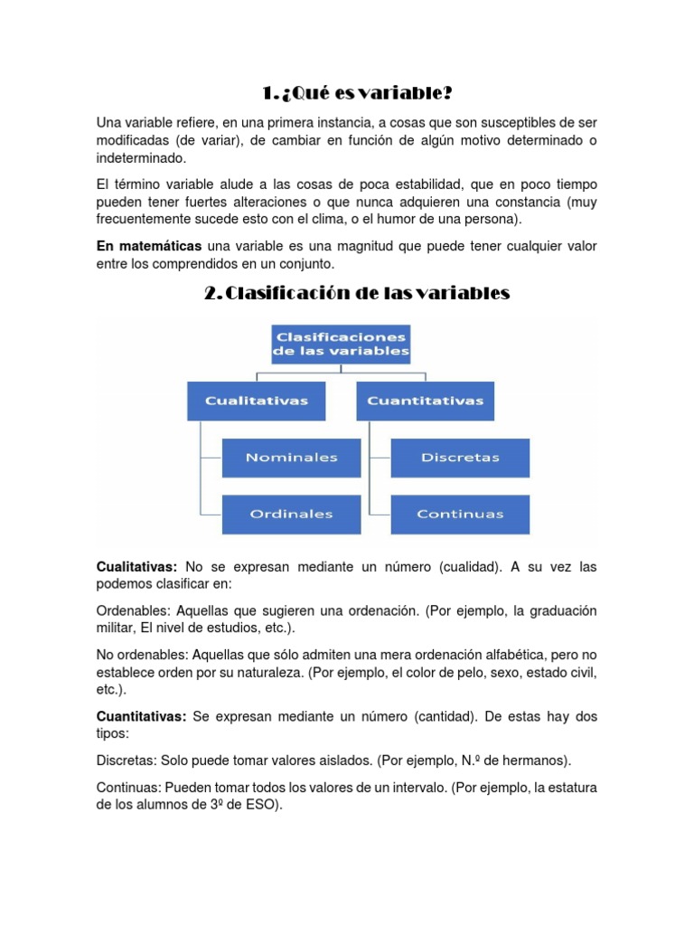 Qué Es Variable | PDF | Función (Matemáticas) | Trigonometría