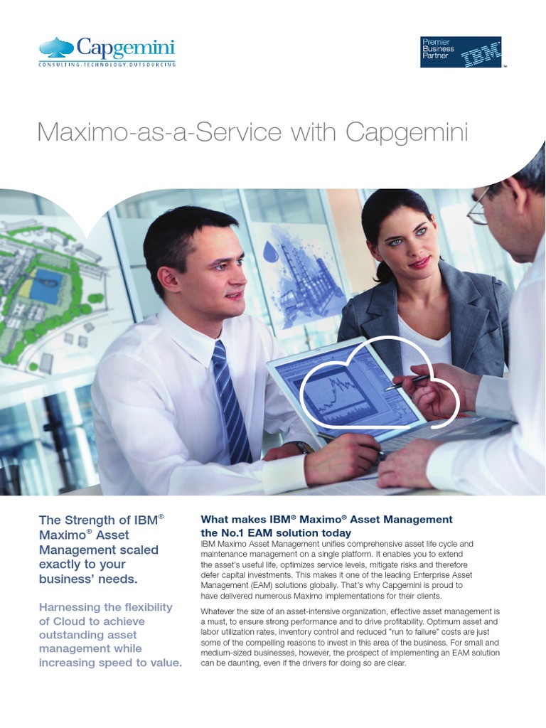 Maximo As A Service - With - Capgemini PDF | PDF | Cloud Computing | Information Technology
