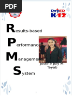 Rpms Kra Cover | PDF | Lesson Plan | Educational Assessment