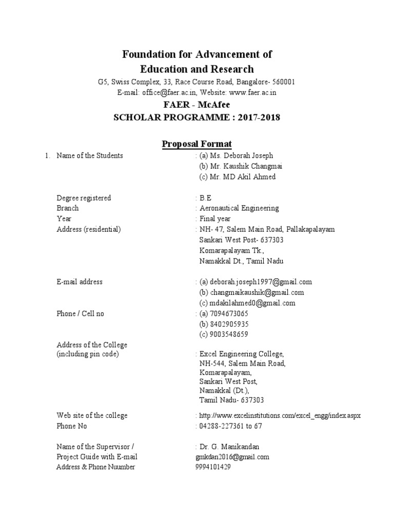 Proposal | PDF | Flight | Aircraft