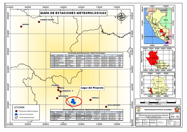 Mapa Estaciones Vraem | PDF