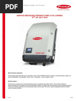 Fronius Inverter Error Codes Guide | PDF | Power Inverter | Alternating ...