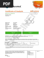 Coa 00135 Sample | PDF