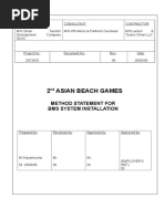Method Statement For Staircase Handrail | PDF | Stairs | Safety