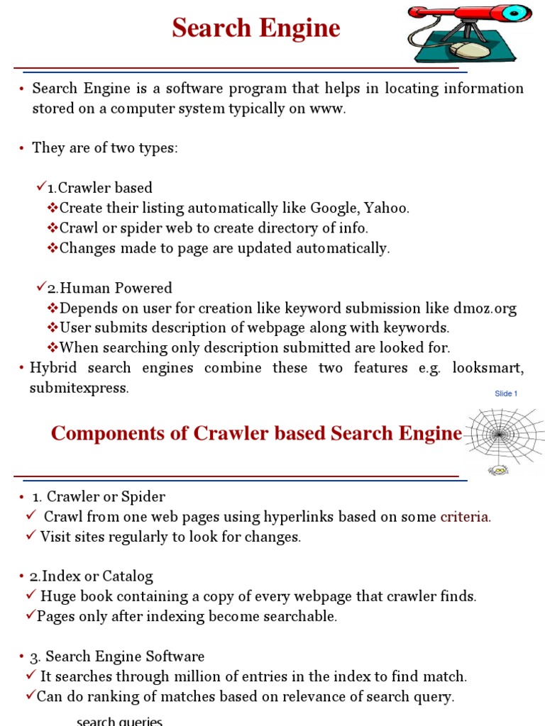 Different Types of Web Crawlers | PDF | Web Search Engine | Search ...