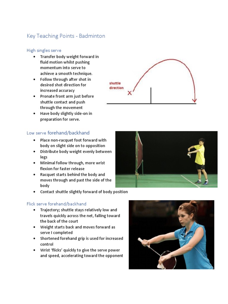 Key Teaching Points | PDF | Individual Sports | Athletic Sports