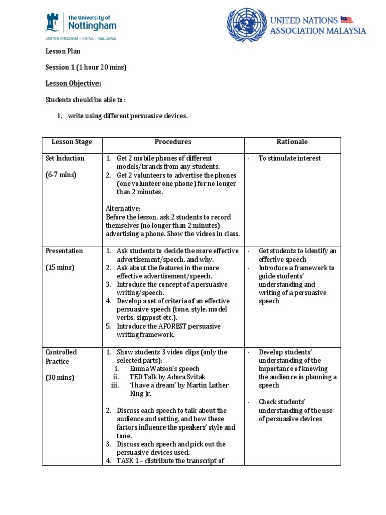 Lesson Plan in English | PDF | Rubric (Academic) | Advertising