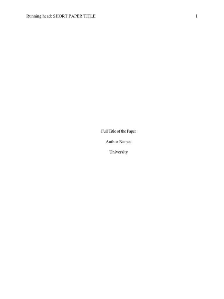 APA Format Template Scribbr | PDF | Sampling (Statistics)