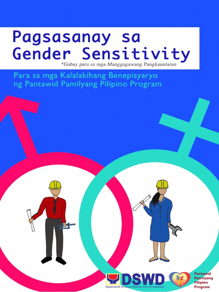 Pagsasanay Sa Gender Sensitivity para Sa Mga Kalalakihang Benepisyaryo NG Pantawid Pamilyang ...