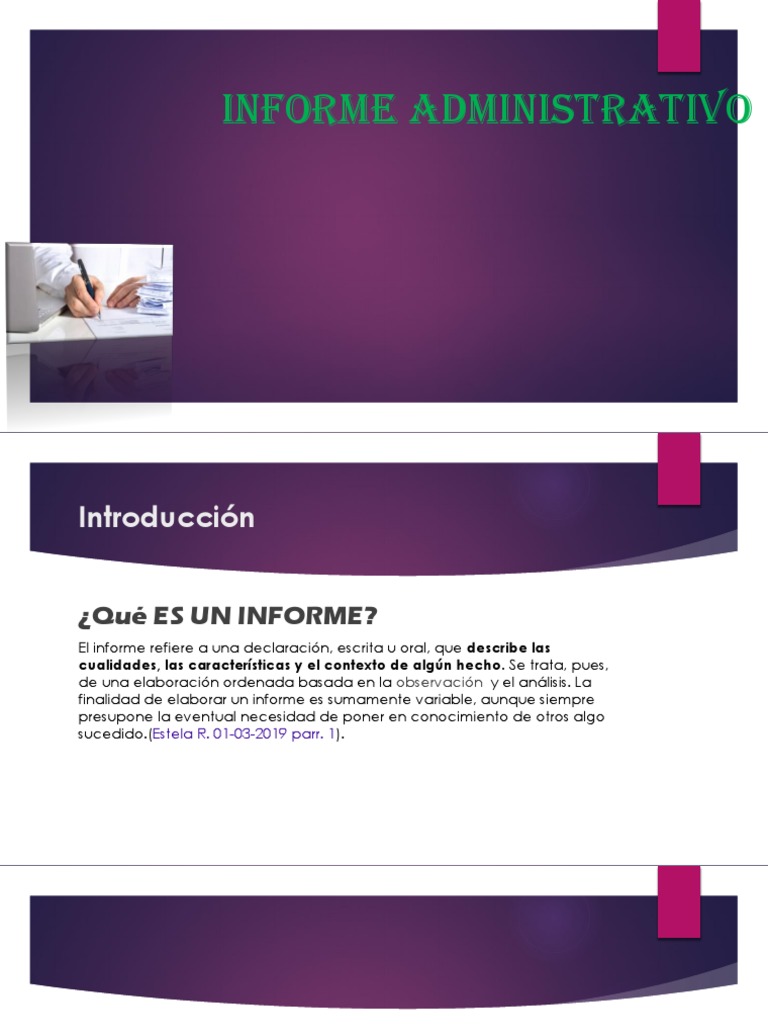 Informe Administrativo | PDF | Presupuesto | Conocimiento