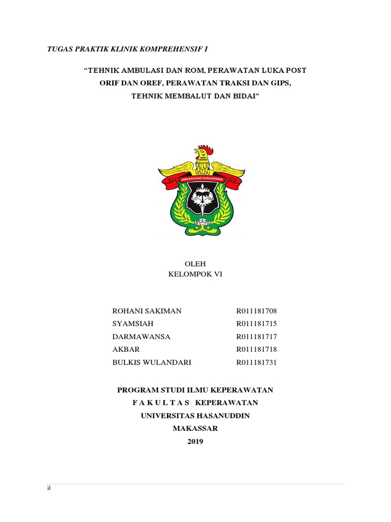 Perawatan Traksi dan Gips dalam Keperawatan | PDF