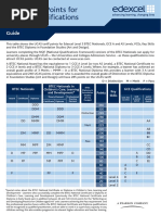 Old UCAS Points Calculation Guide | PDF | Gce Advanced Level (United ...