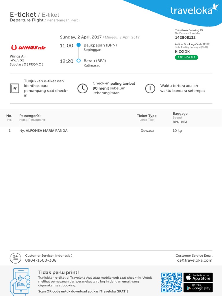 E Ticket | PDF