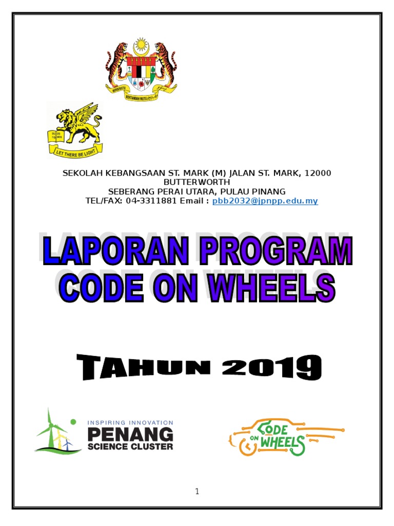 Laporan Code On Wheels | PDF