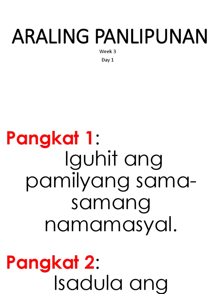 Pangkatang Gawain | PDF