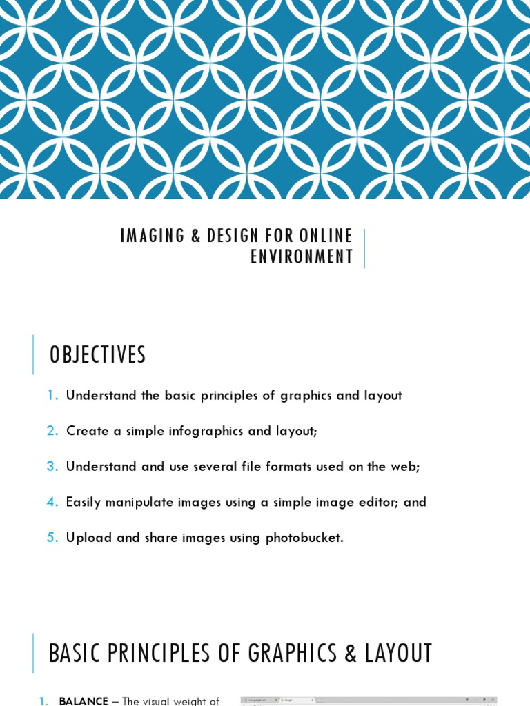 Chapter 6 - IMAGING & Design For Online Environment | PDF ...