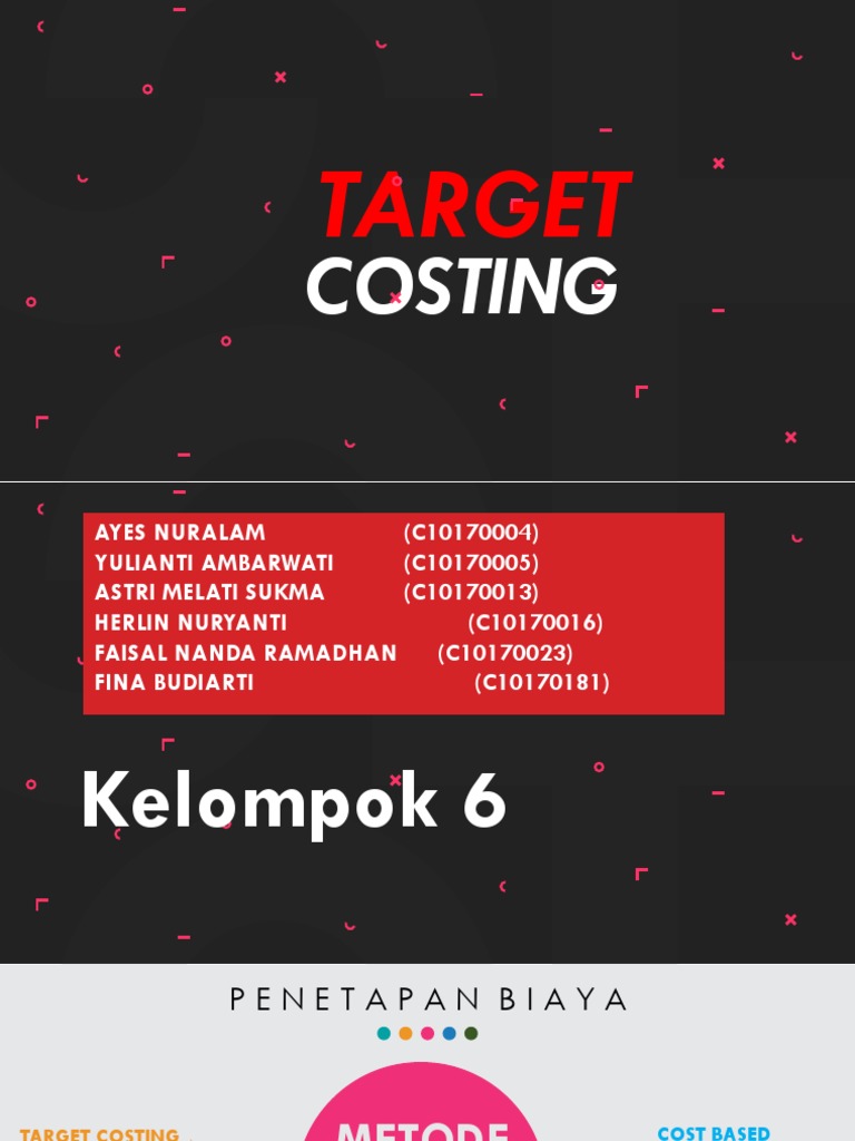 Target Costing | PDF