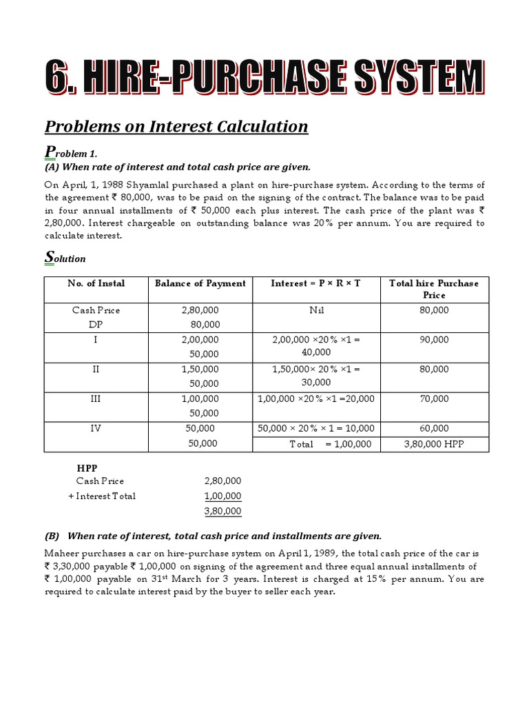 Interest Calculation Problems | PDF | Interest | Present Value