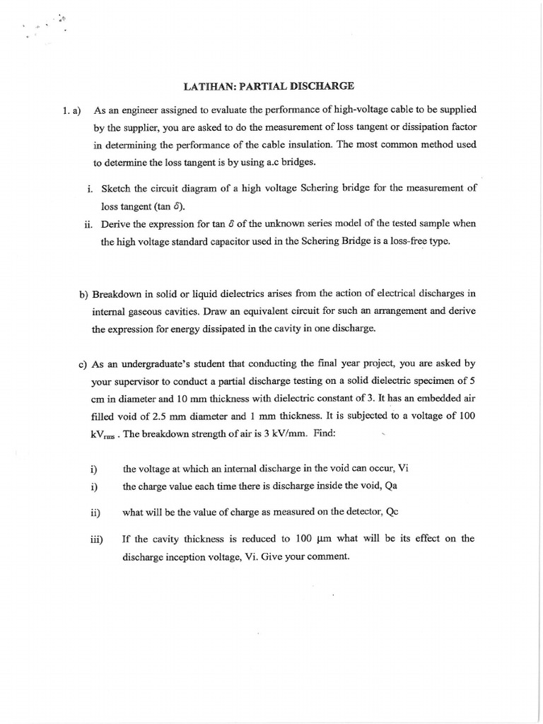 Exercise 4: Insulation Coordination | PDF