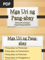 Panghalip Na Panao-Chart | PDF