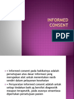 Contoh Informed Consent Penelitian | PDF | Pengembangan Diri