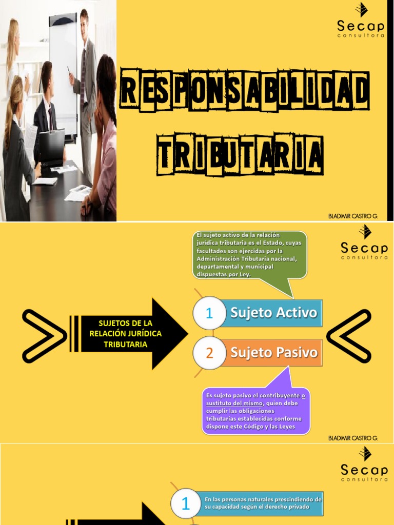 Responsabilidad Tributaria | PDF | Instrumento jurídico | Herencia