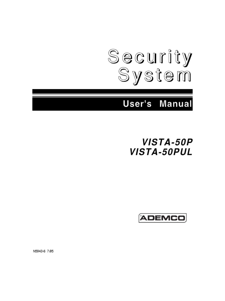 Alarmas Ademco | PDF | Security Alarm | Computing