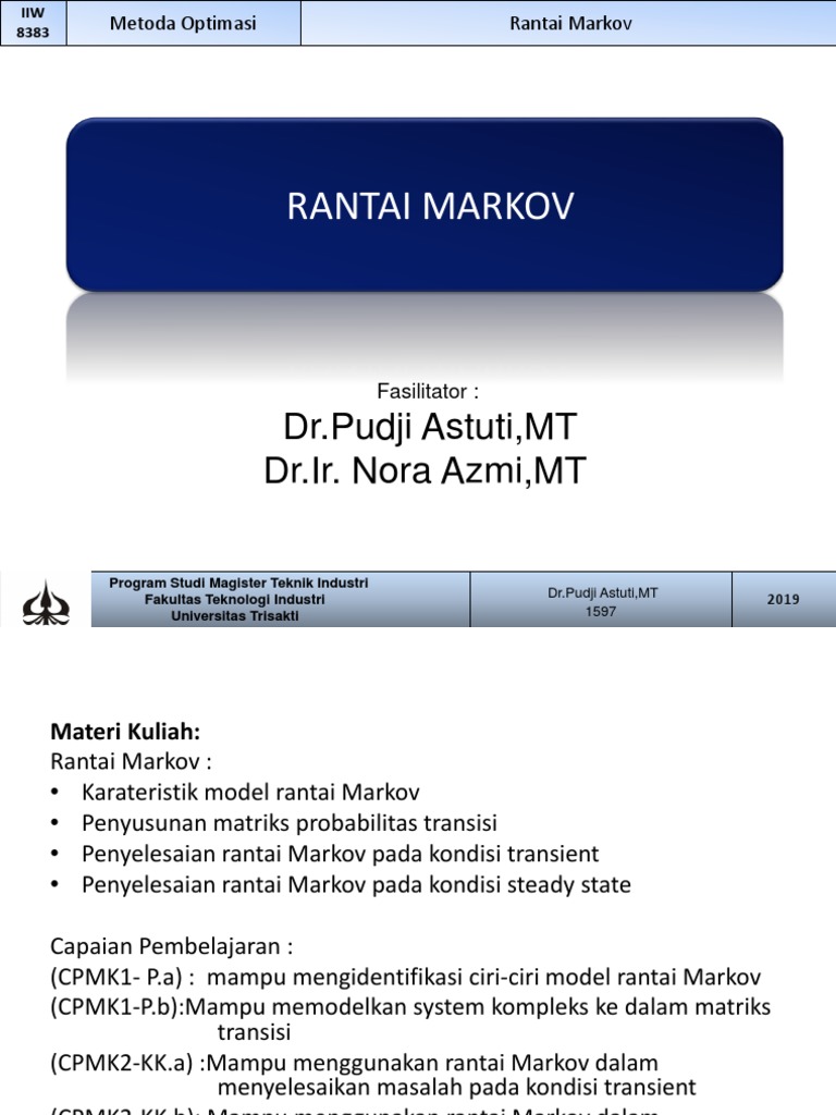 Rantai Markov - Rev NA | PDF