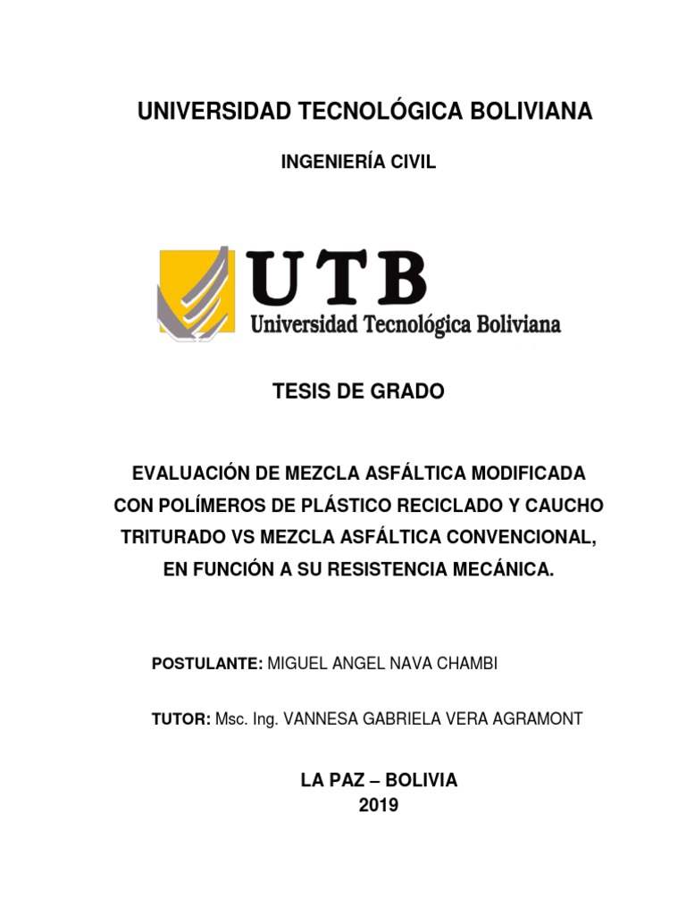 Nava Chambi Miguel Angel - 21 Oct 2019 | PDF | El plastico | Residuos