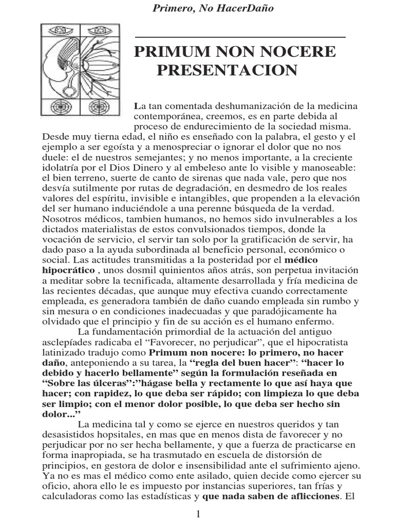 Primum Non Nocere | PDF | Cancer de prostata | Hipertensión