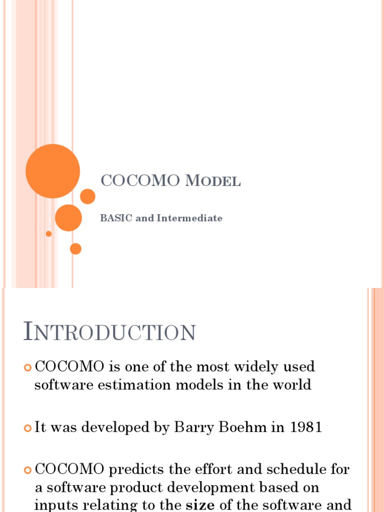 Cocomo M: BASIC and Intermediate | PDF | Computer Engineering | Software Engineering