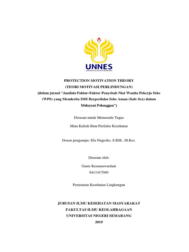 Protection Motivation Theory | PDF