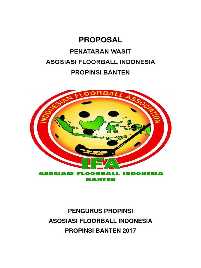Proposal Afi Kemenpora Wasit | PDF