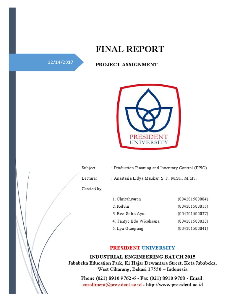 Final Report Ppic Kelvin DKK | PDF | Forecasting | Regression Analysis