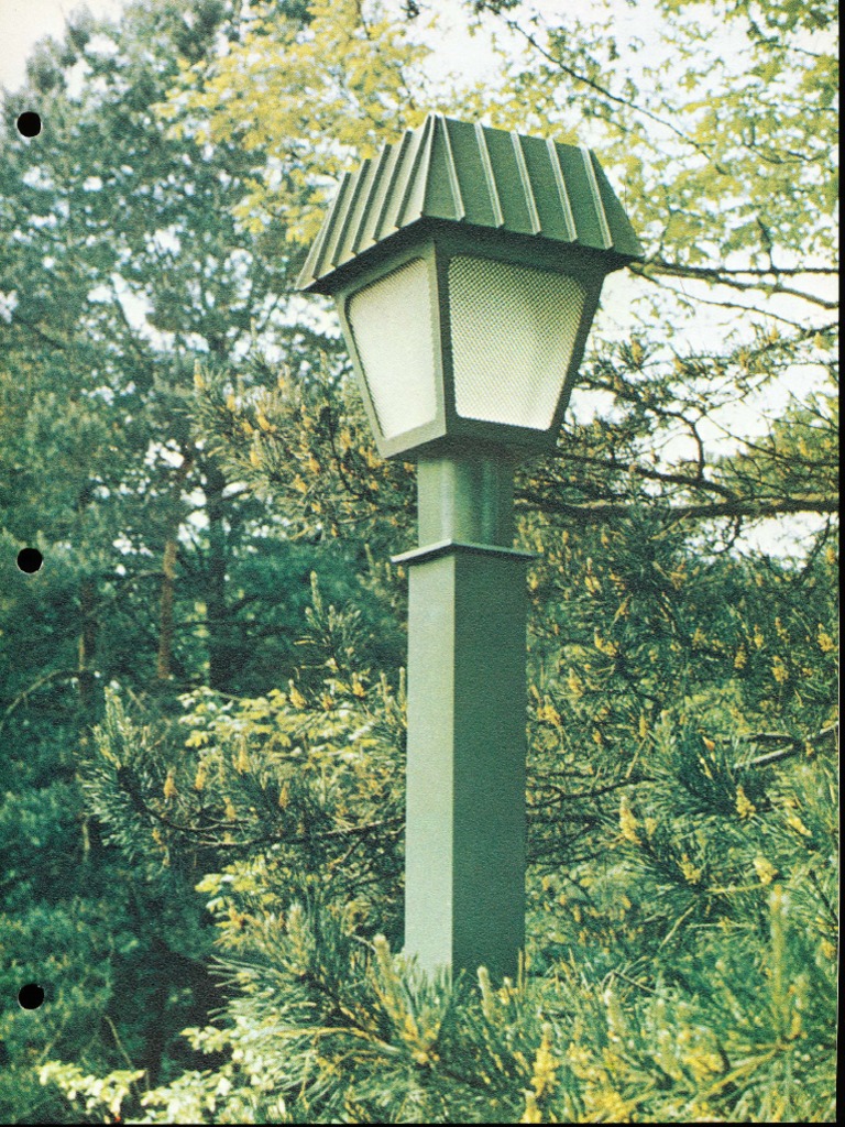 Spaulding Lighting Designer Group Lanterna (Small) Spec Sheet 1975 ...