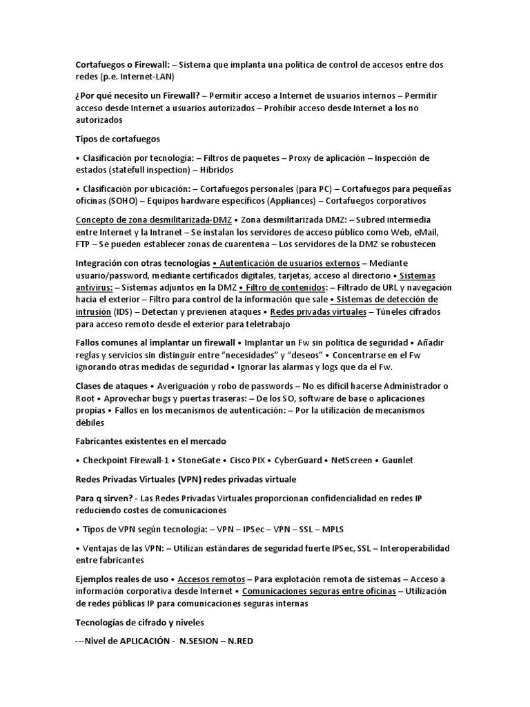 Cortafuegos Firewall Pdf Cortafuegos Informática Red Privada