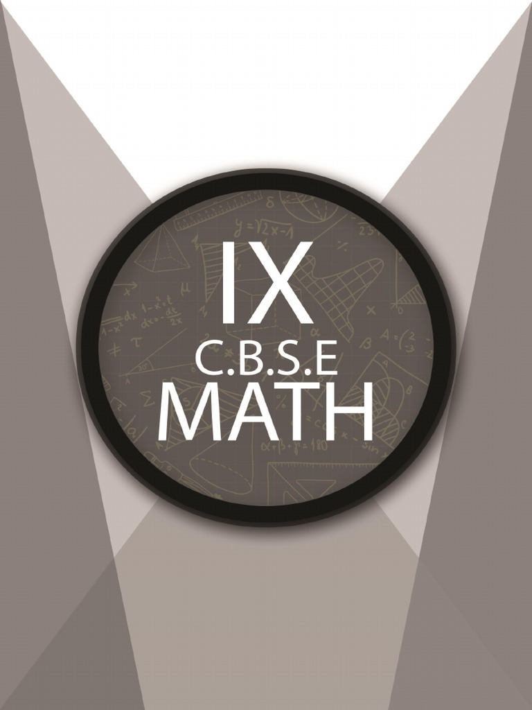 9th CBSE Maths Volume 1 PDF | PDF | Cartesian Coordinate System ...