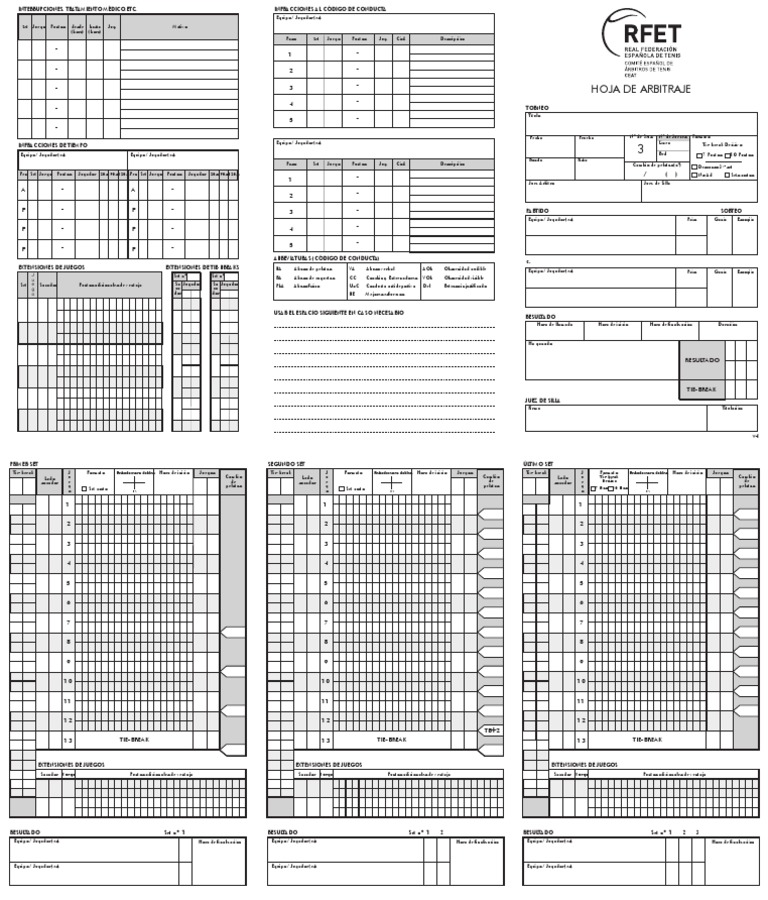 Hoja de Arbitraje PDF | PDF | Asociación de Futbol | Aficiones