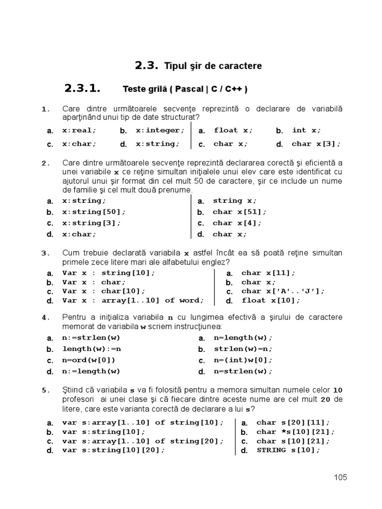 Siruri Grile | PDF