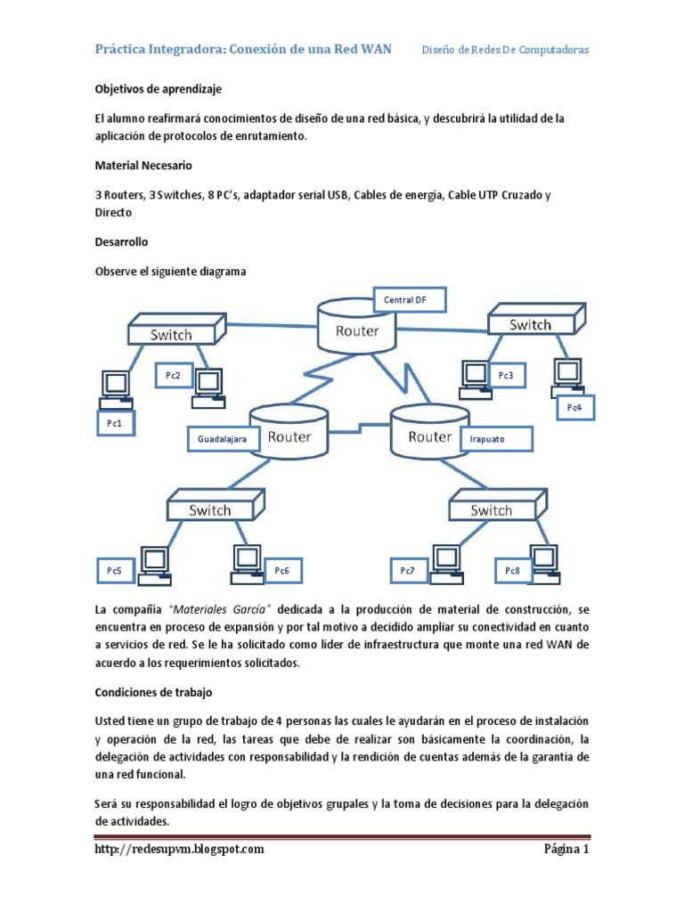 Practica 11 PDF | PDF | Enrutador (Computación) | Dirección IP