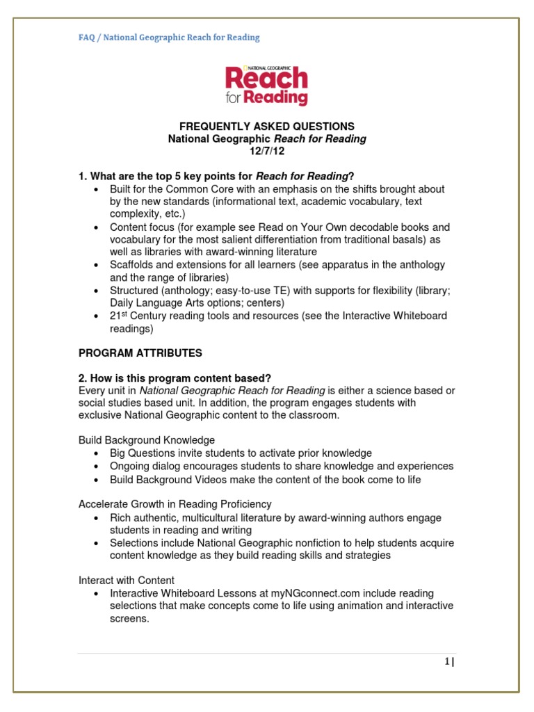 Reading Curriculum | PDF | Reading Comprehension | Educational Assessment