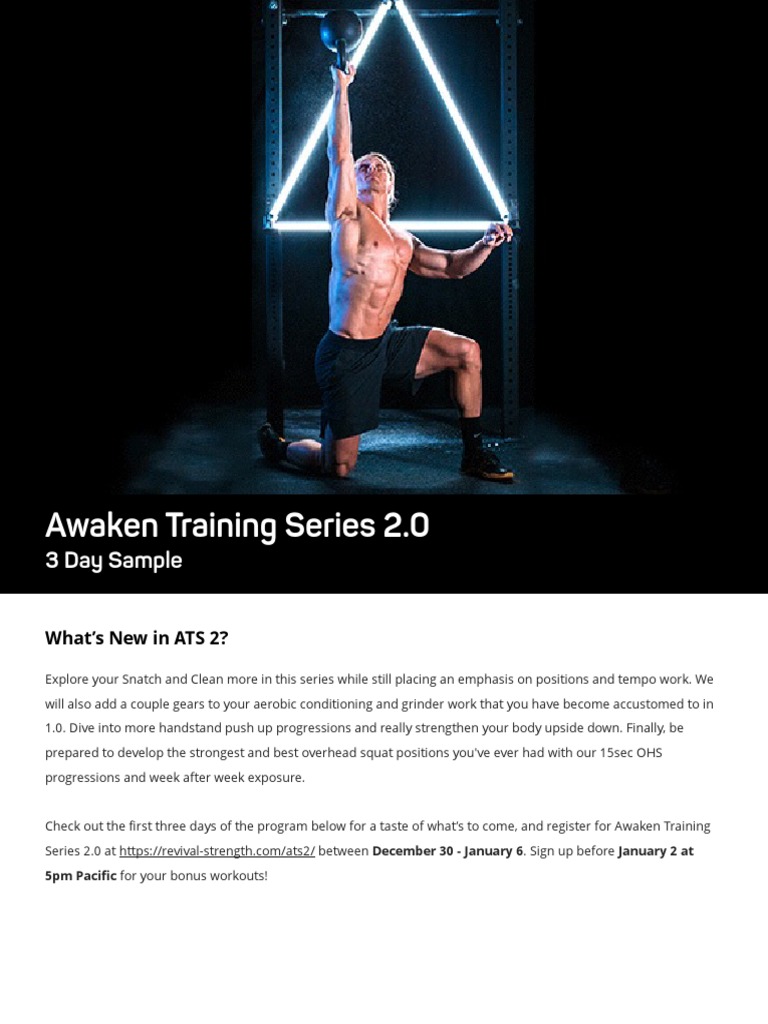 ATS Sample | PDF | Recreation | Physical Exercise