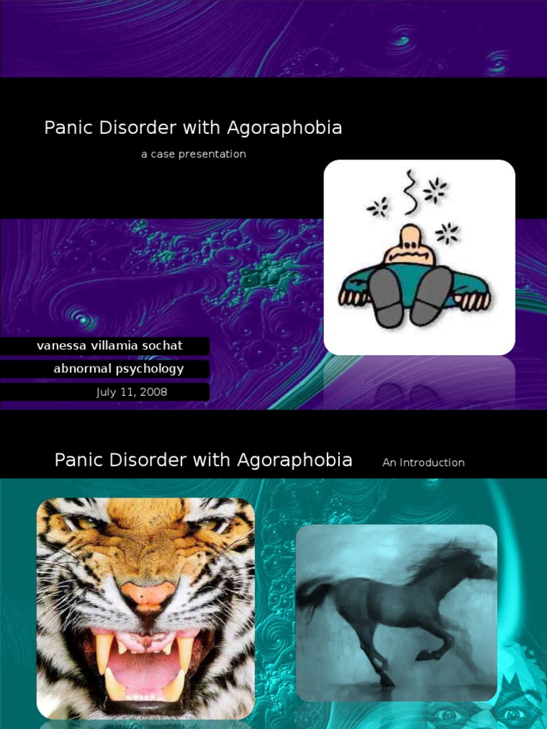 Panic Disorder With Agoraphobia | PDF | Agoraphobia | Panic Disorder