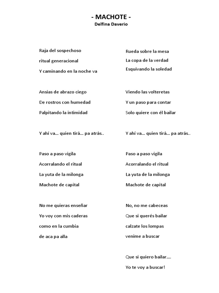 Machote | PDF