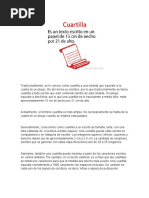Cuartilla: definición y características | PDF | Diseño de libro ...