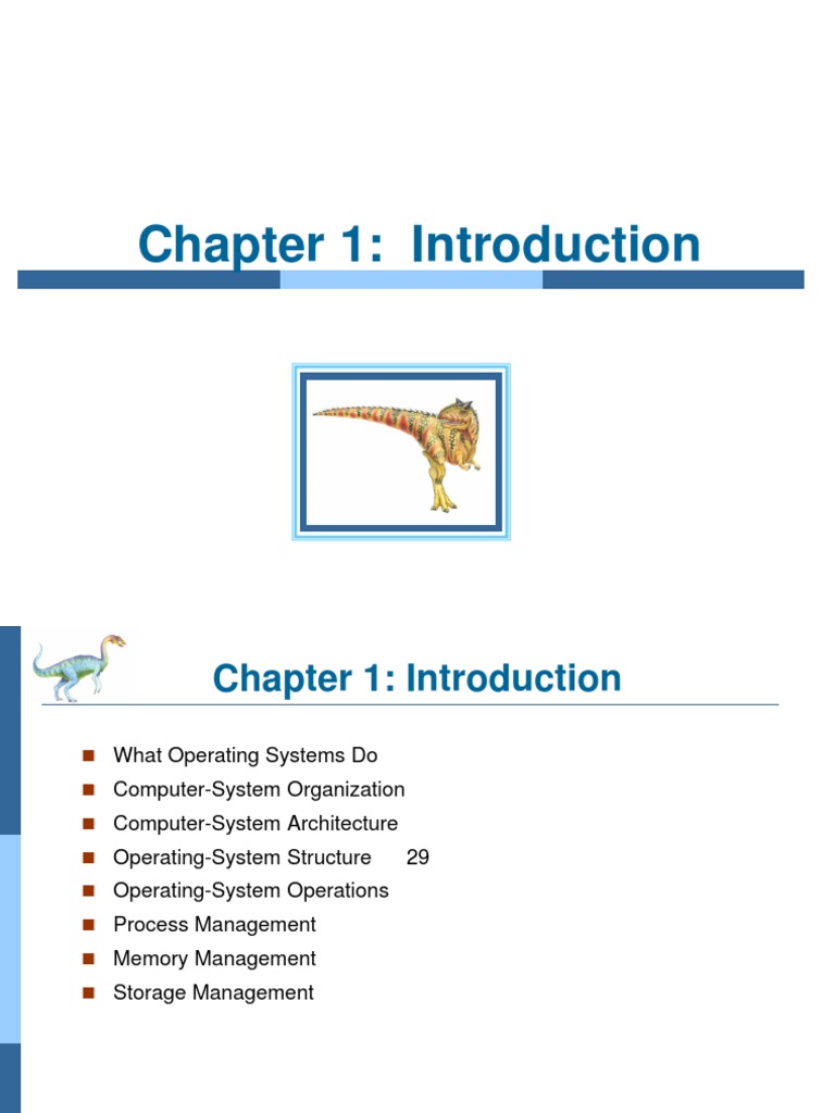 ch1.ppt 22817-1 | PDF | Computer Data Storage | Operating System