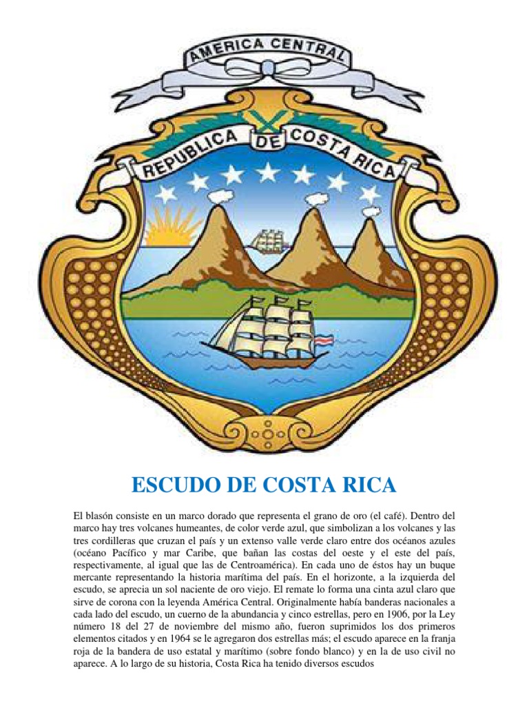 Simbolos Patrios de Costa Rica | PDF | Ropa