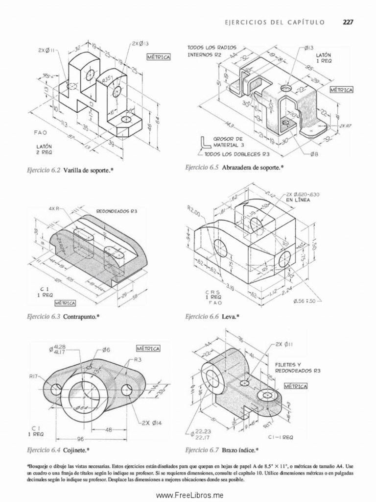 piezas cad | Ingeniería mecánica | Materiales de impresión