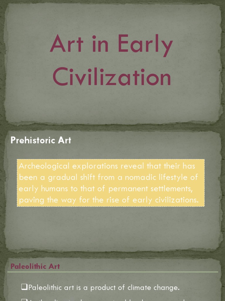 Art in Early Civilization | PDF | Ancient Egyptian Religion | Ancient Egypt